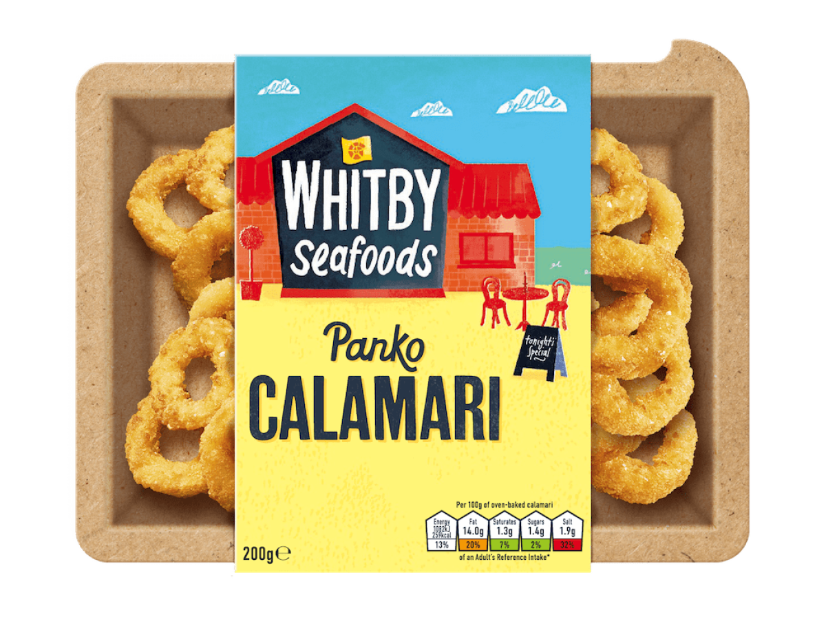 Panko Calamari, 200g - Chilled - Whitby Seafoods - Home of Scampi
