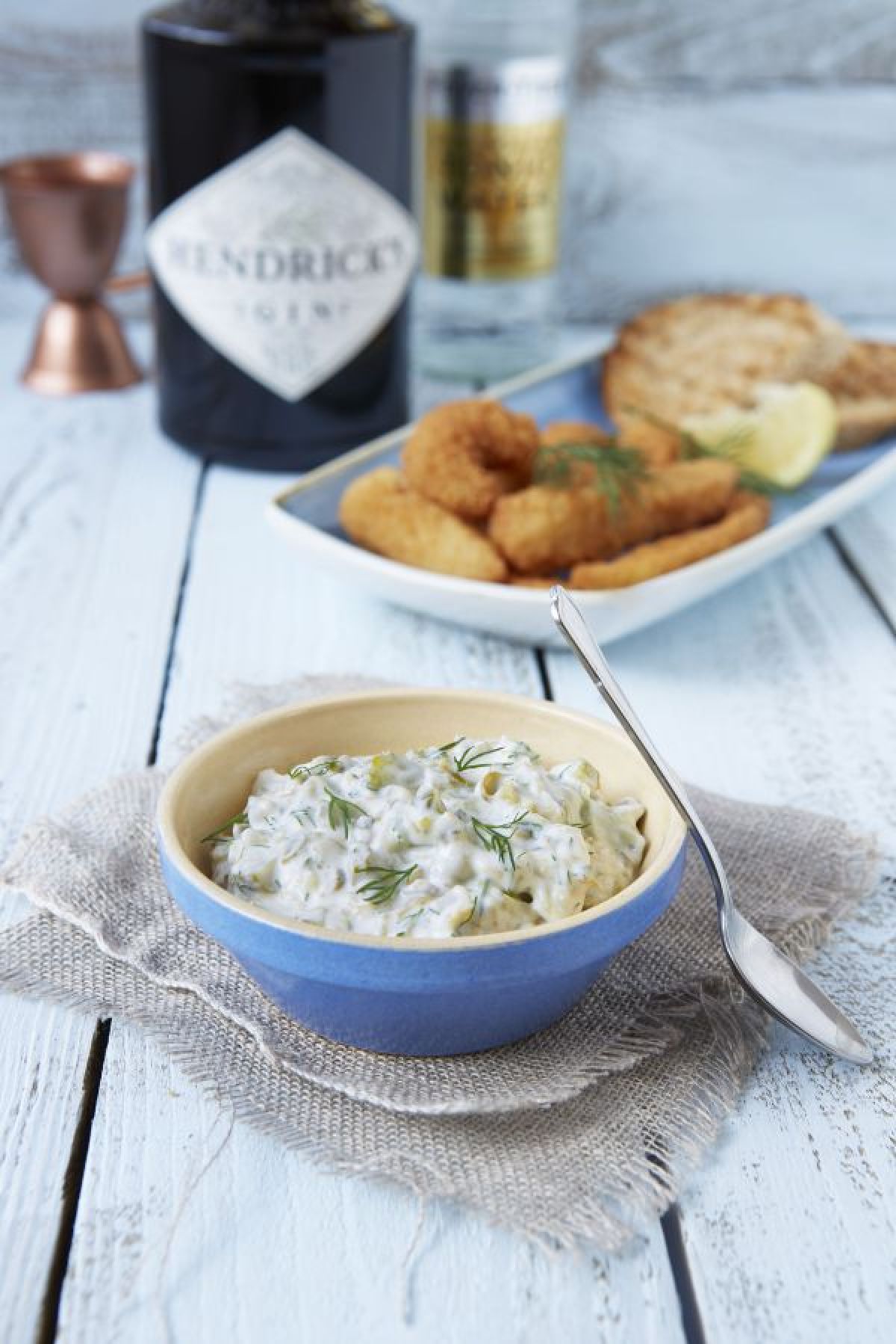 Jumbo Scampi with G&T Tartare Sauce - Whitby Seafoods - Home of Scampi